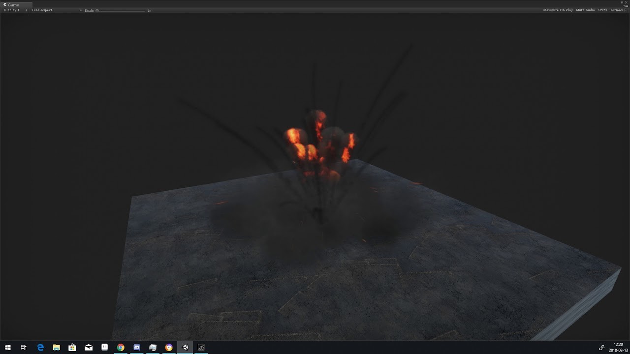 ArtStation - Mine explosion FX