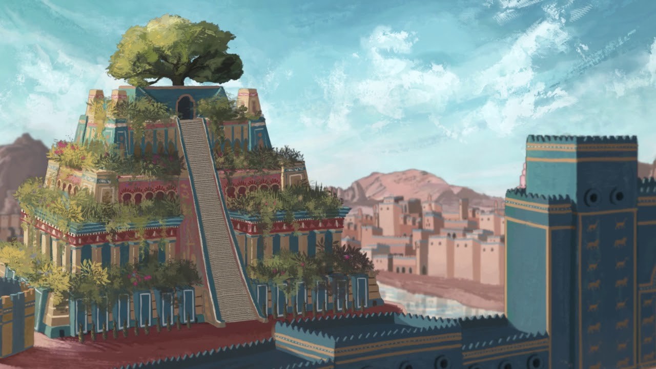 ArtStation - The Hanging Gardens Of Babylon