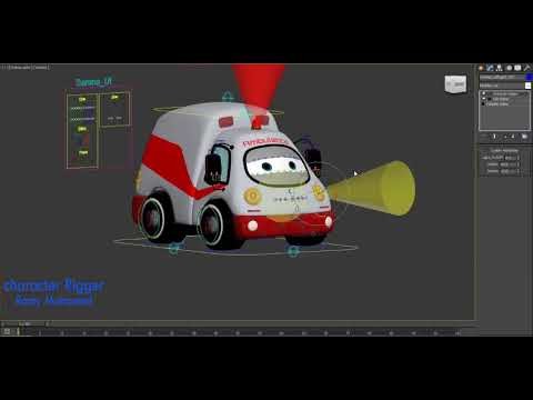 ArtStation - cartoon car rig