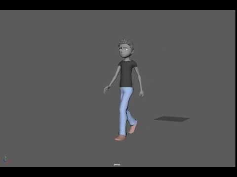 ArtStation - 3D Walk Cycle Animation