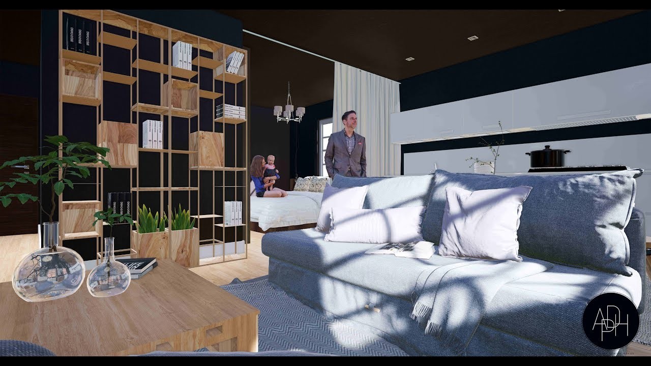 ArtStation - Unreal engine project (studio apartment)