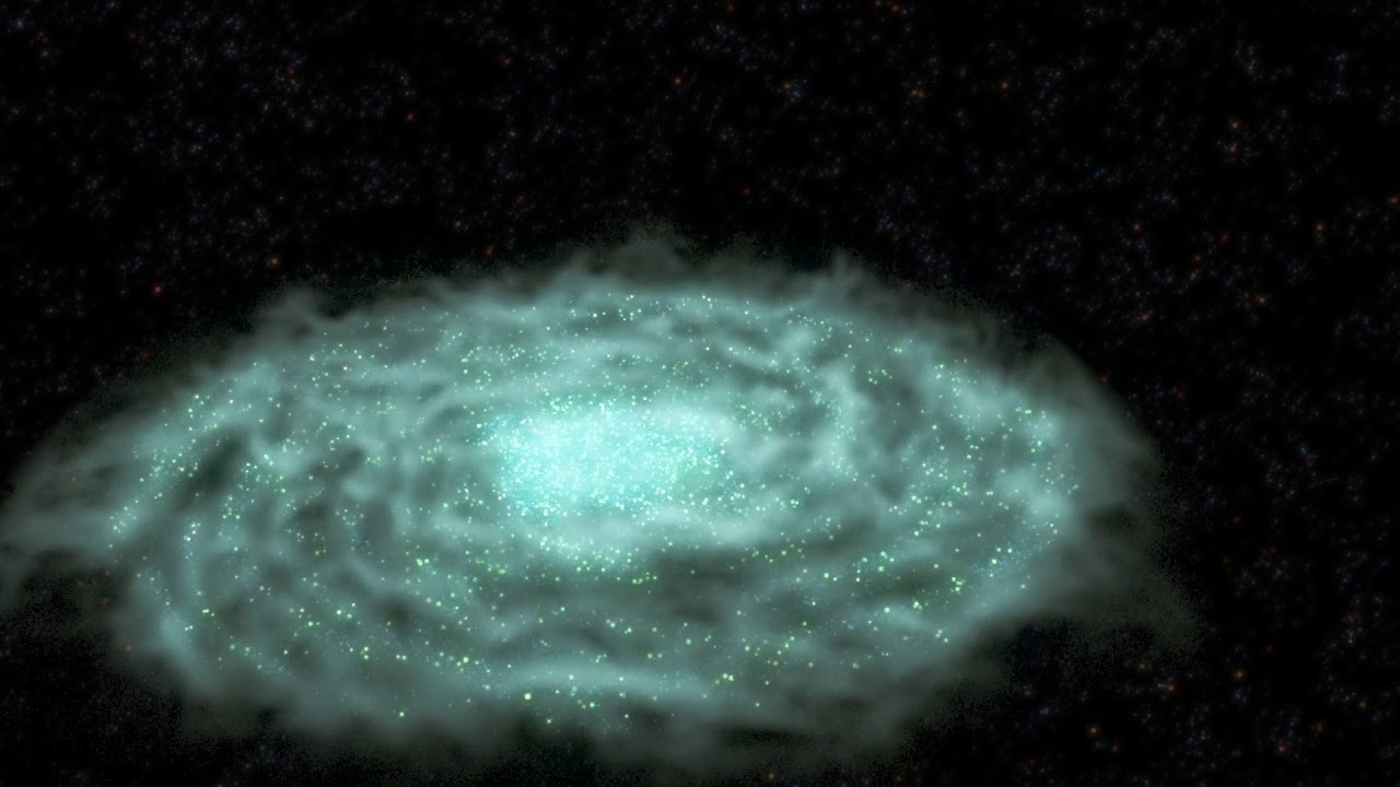 ArtStation - 3D galaxy v1 made on houdini
