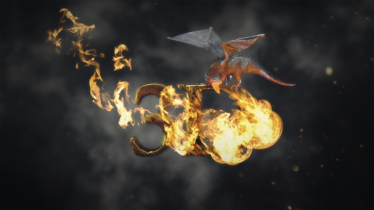 ArtStation - Dragon 3D animation