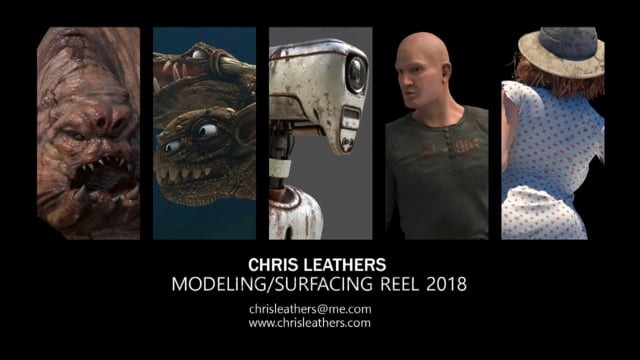 ArtStation - Modeling/Surfacing Reel 2018