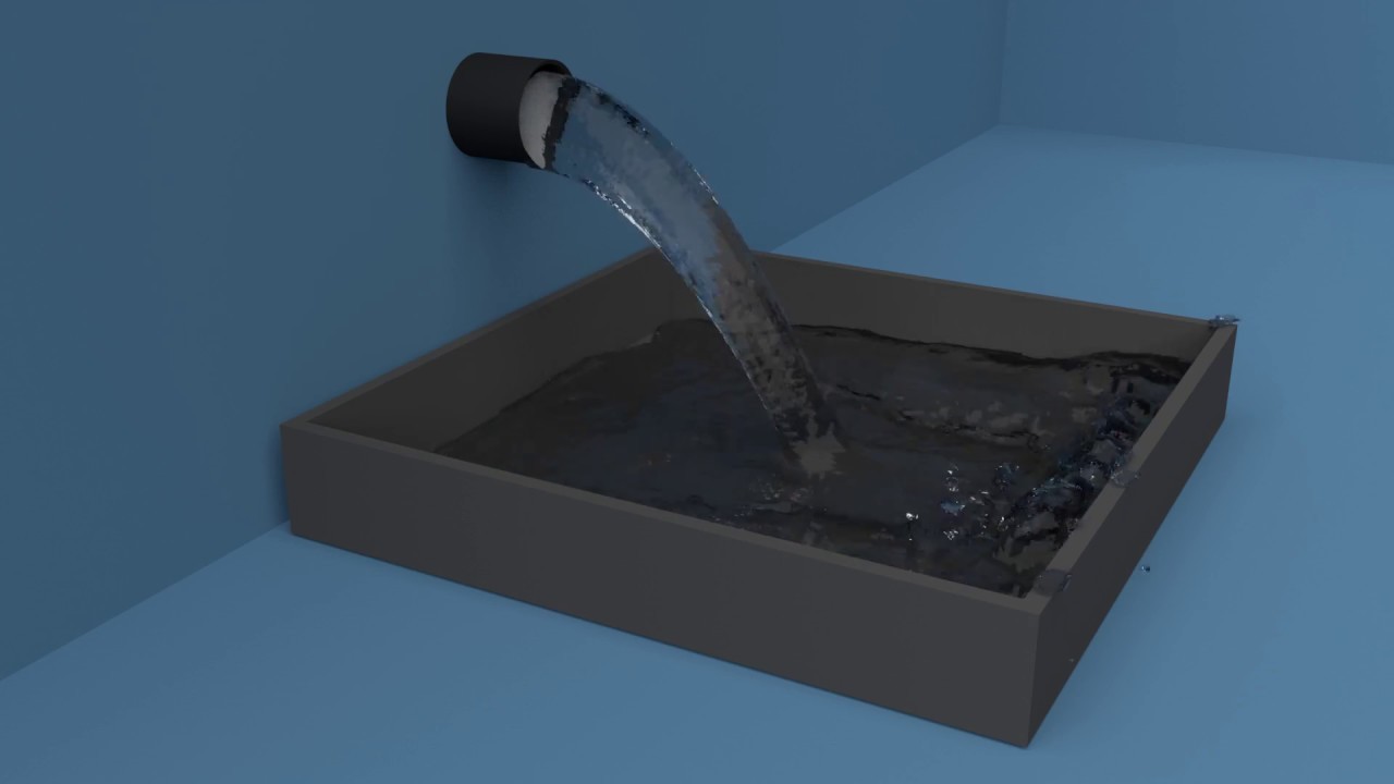 ArtStation - Water Simulation Animation