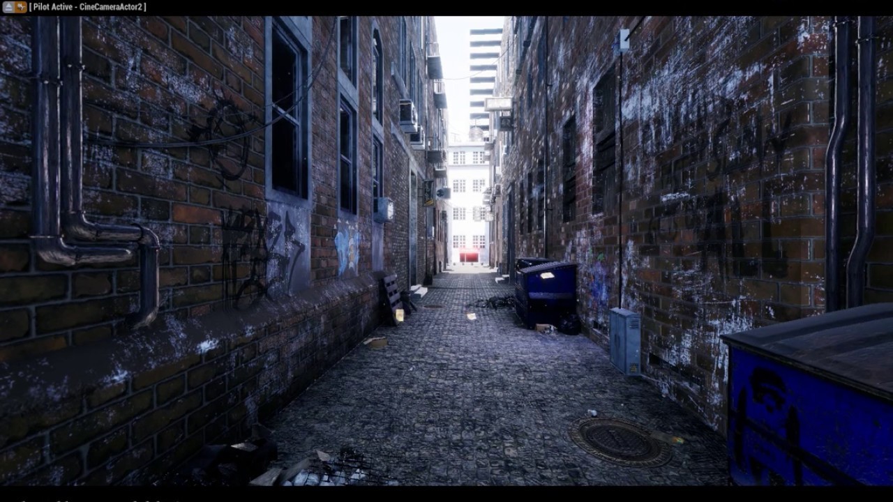 ArtStation - Street 3D in Unreal 4