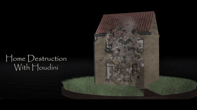 ArtStation - Home destruction with Houdini VFX
