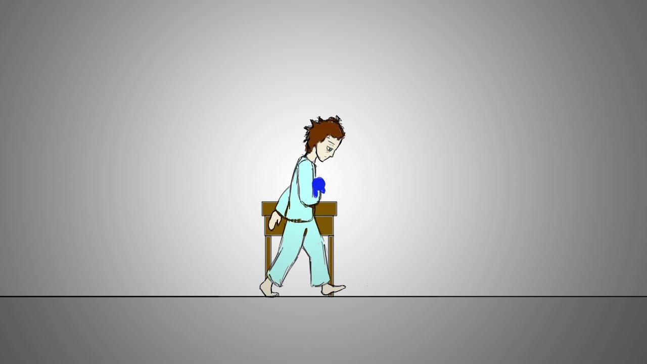 ArtStation - Sleepy Walk Cycle Animation