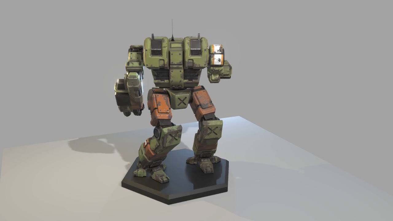 ArtStation - Battletech Thug