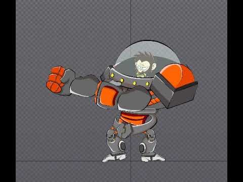 ArtStation - Robot Monkey - Character Animation