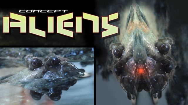 ArtStation - Concept Alien composite