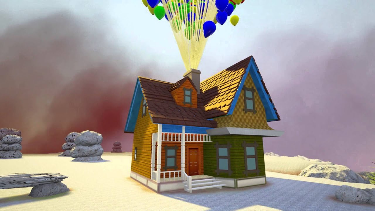 ArtStation - An UP! inspired scene (Created: 2016)