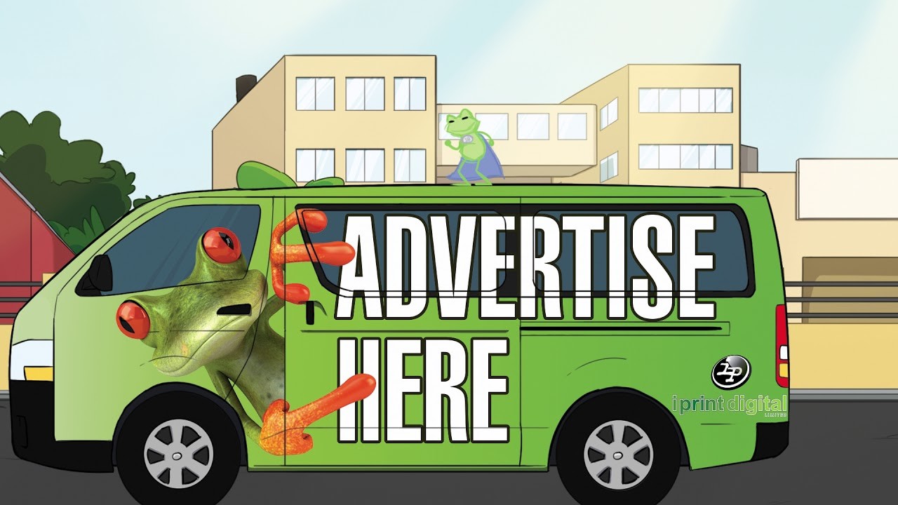 ArtStation - Vehicle Branding Animated Advertisement