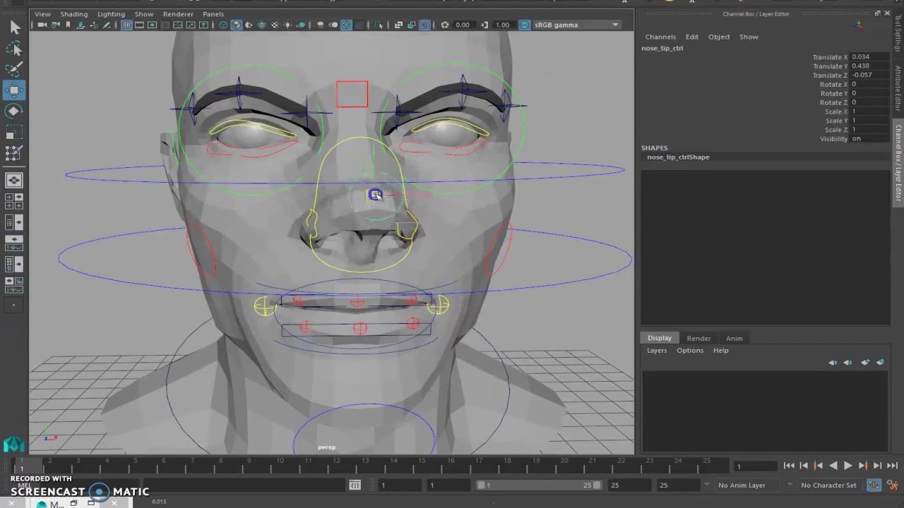 ArtStation - Facial rigging