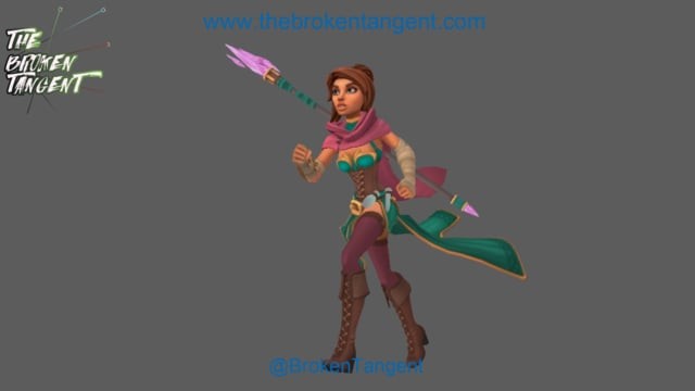 ArtStation - Mage Run Cycle