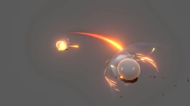 ArtStation - VFX Triple Flame Bolt Attack