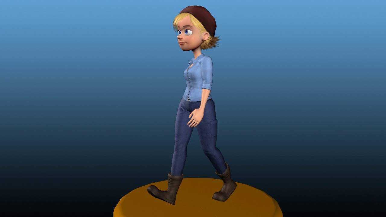 ArtStation - 3D Walk Cycle