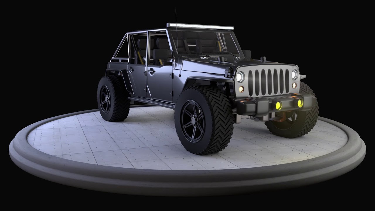 ArtStation - Updated Jeep