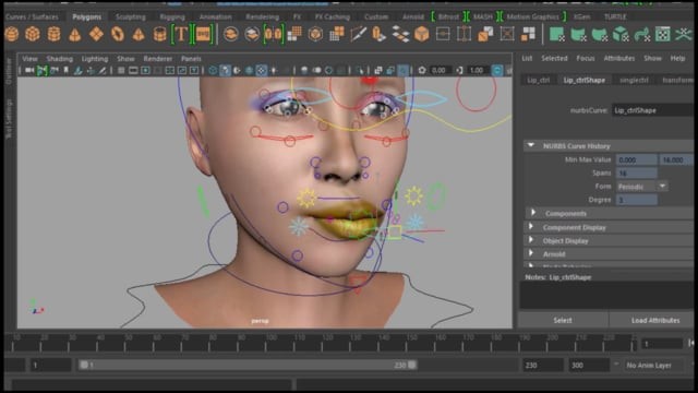 ArtStation - Facial Rig