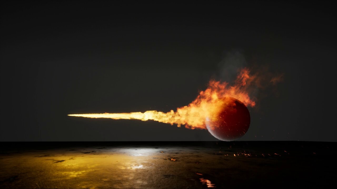 ArtStation - Shooting Flame VFX