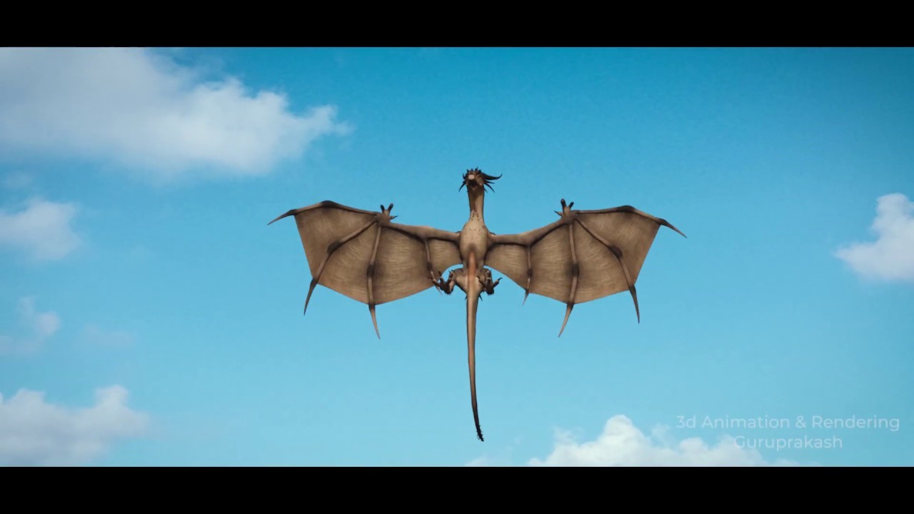 ArtStation - 3D Dragon Animation (Maya)