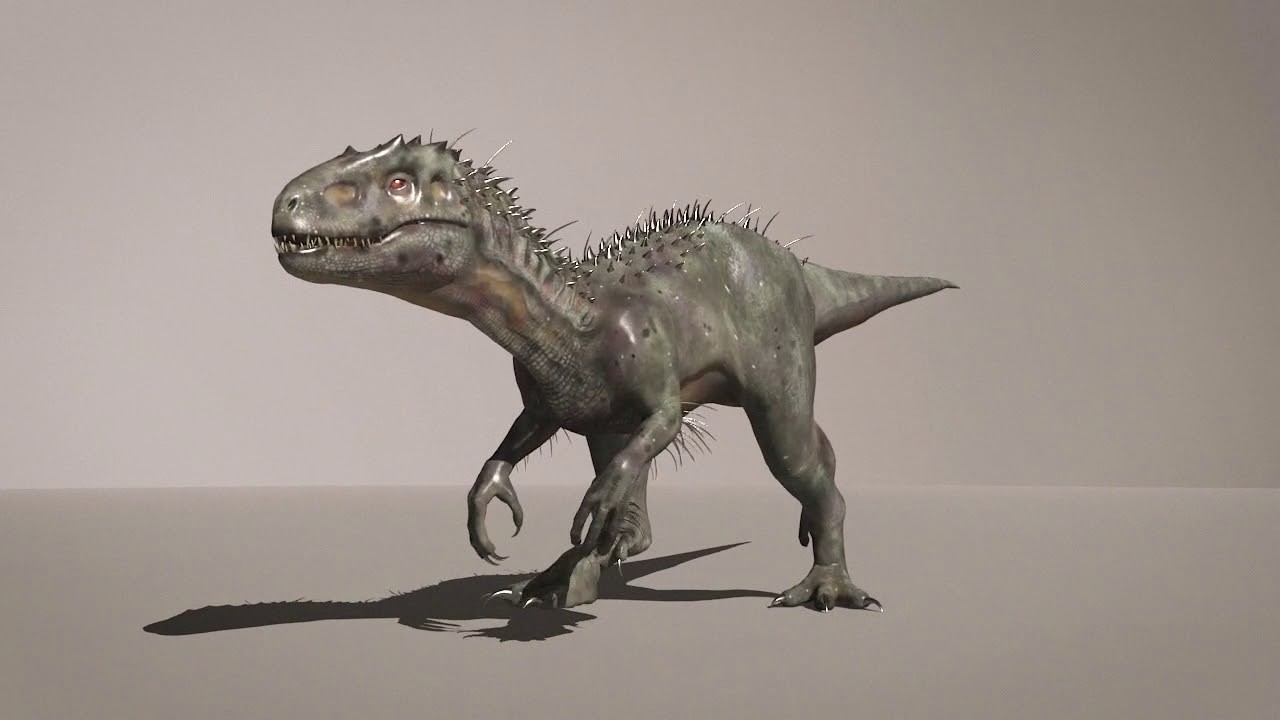 ArtStation - Dinosaur Walk Cycle