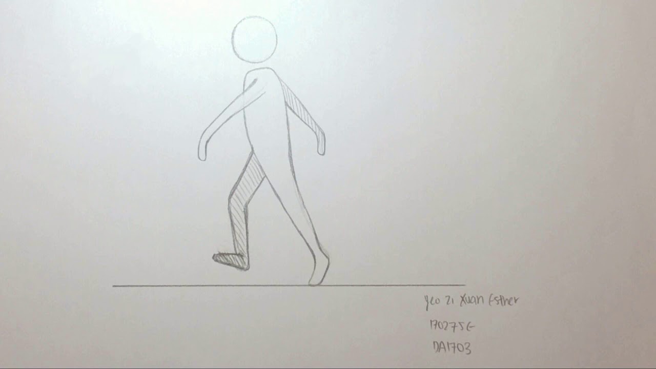 ArtStation - Animation on Walking