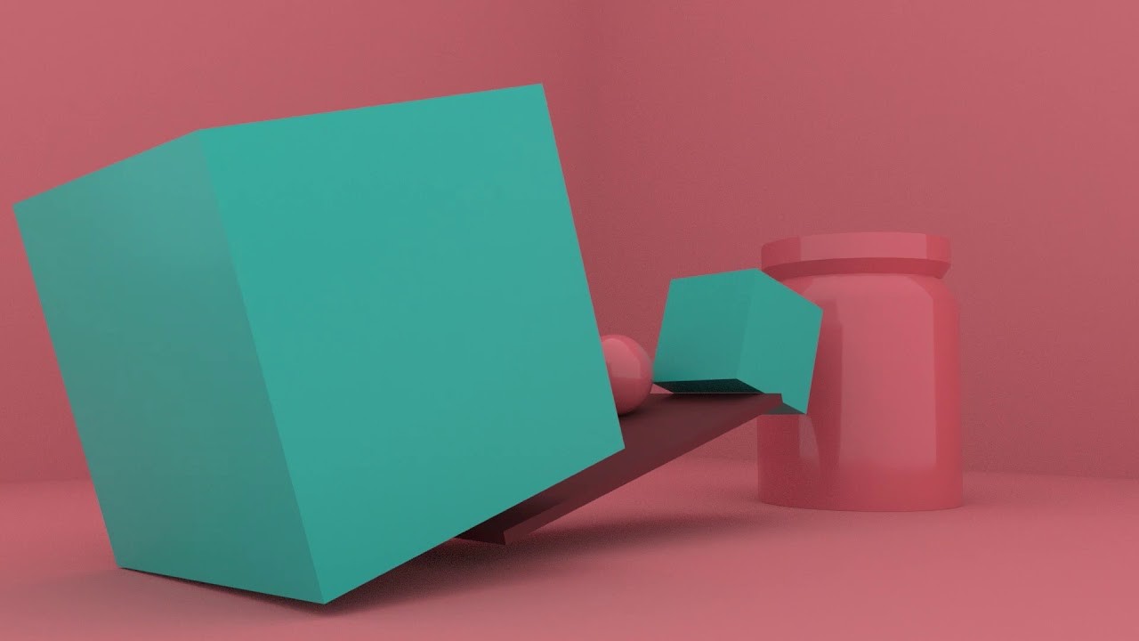 ArtStation - Colourful Objects Animation