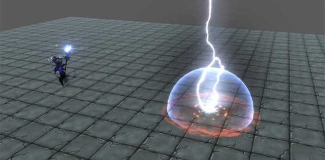 ArtStation - Lightning Attack Vfx