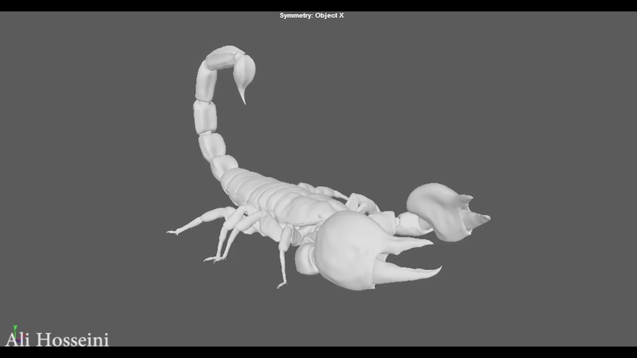 ArtStation - Scorpion Rig and Animation