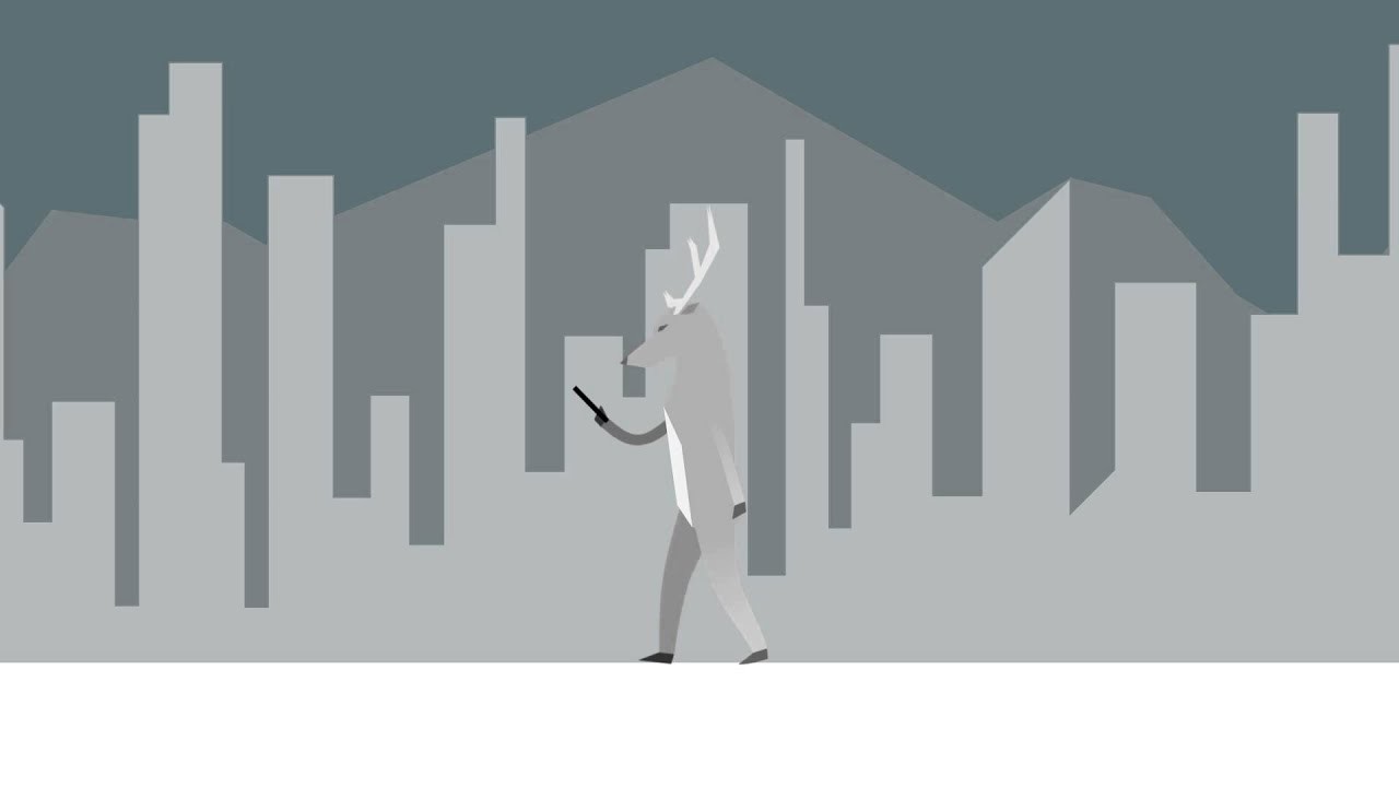 ArtStation - Anthropomorphic Buck: Walking Animation