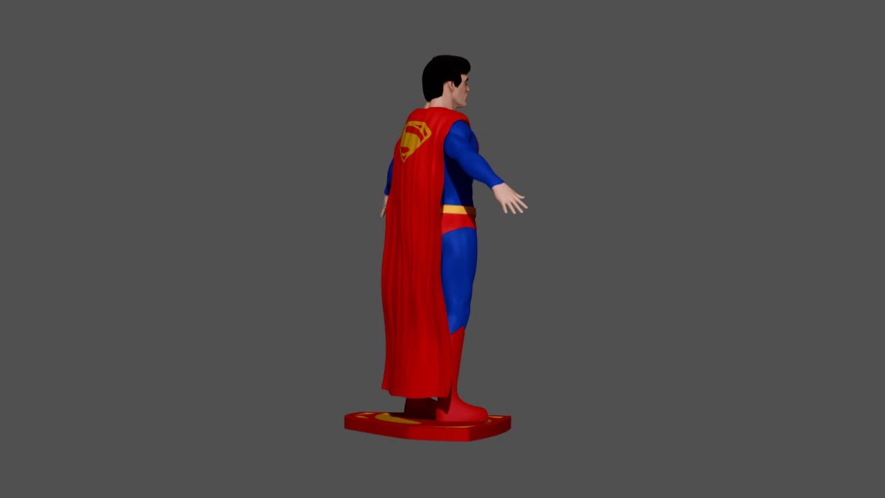 ArtStation - Superman turnaround
