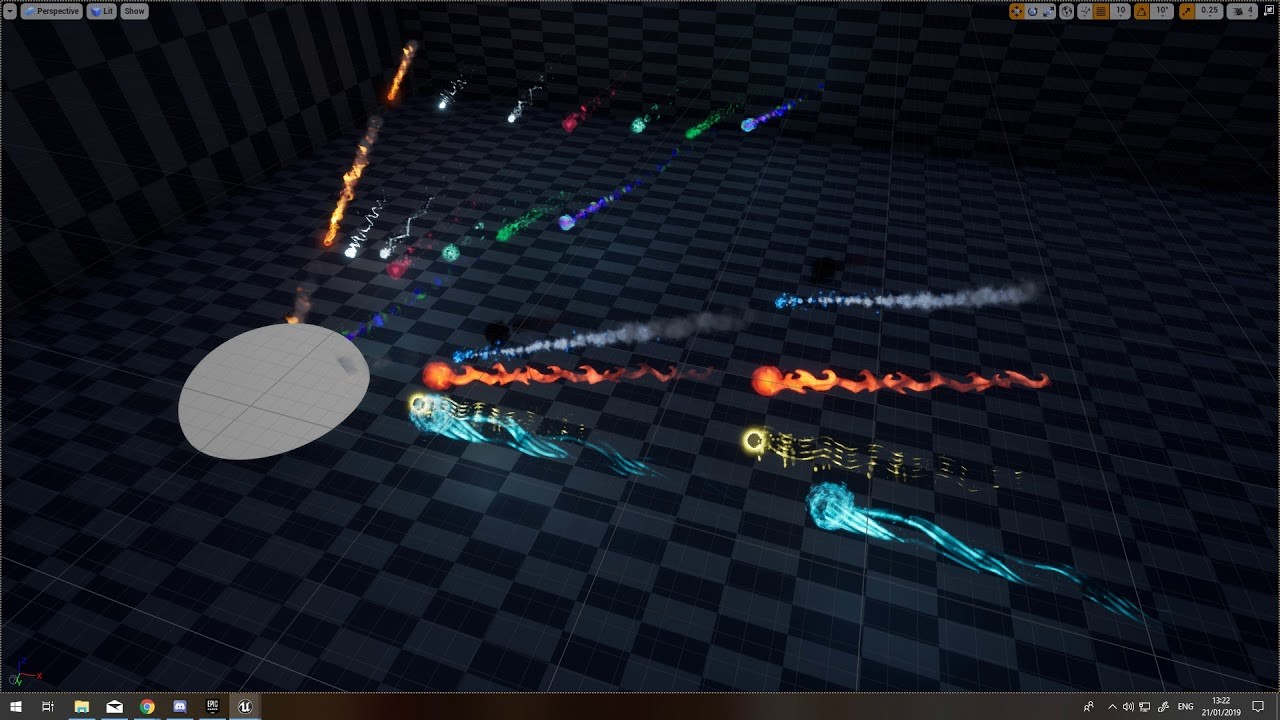 ArtStation - Projectile vfx