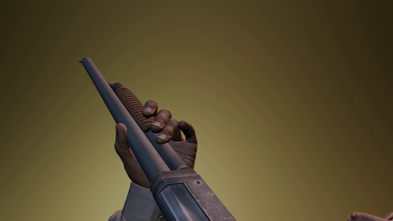 ArtStation - Pump shotgun FPS animation