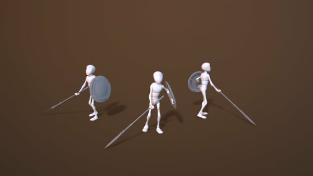 ArtStation - Human Combo Attack Animation