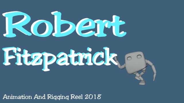 ArtStation - Rob fitzpatrick Games Animation & Rigging Demo reel 2018