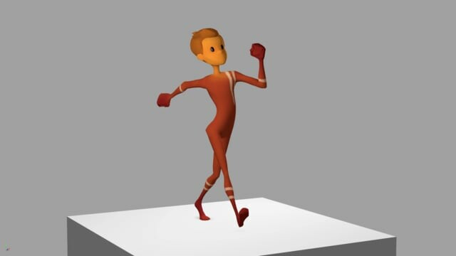 ArtStation - Double Bounce Walk Cycle