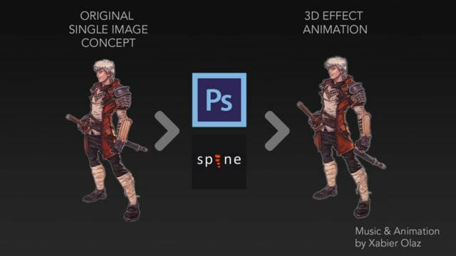 ArtStation - 2d Concept Art to 3d Animation - Spine