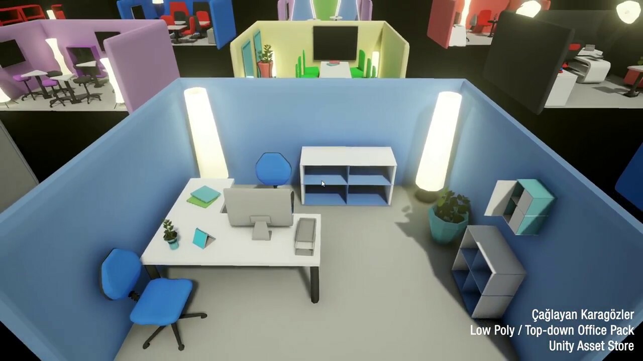 ArtStation - Top Down Office Pack - Asset Store