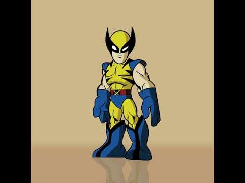 ArtStation - Wolverine - 2D Animation