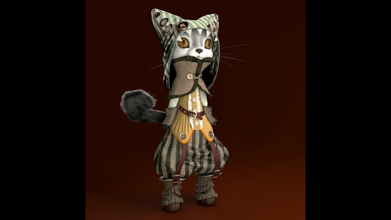 ArtStation - Steam Cat II