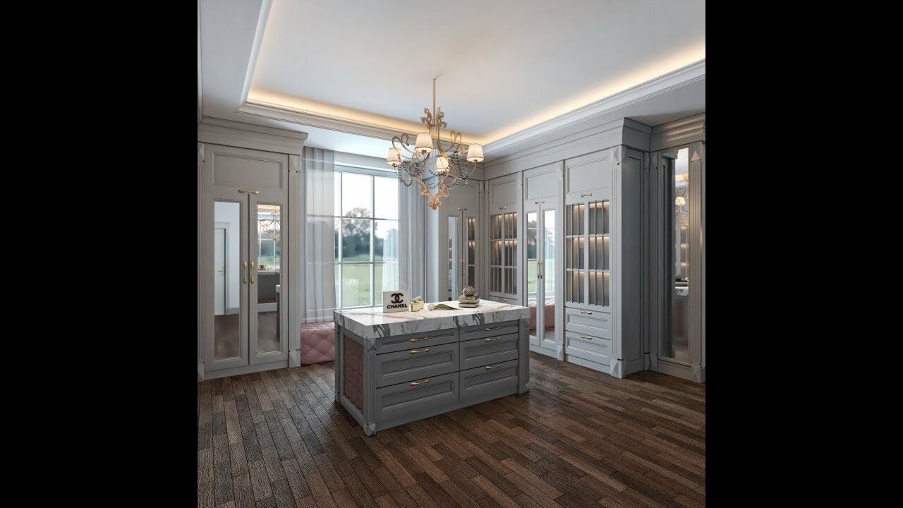 ArtStation - Dressing Room Animation SketchUp