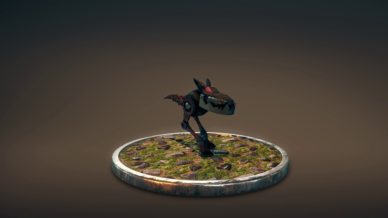 ArtStation - Mechanic Rat (Rusty Game)