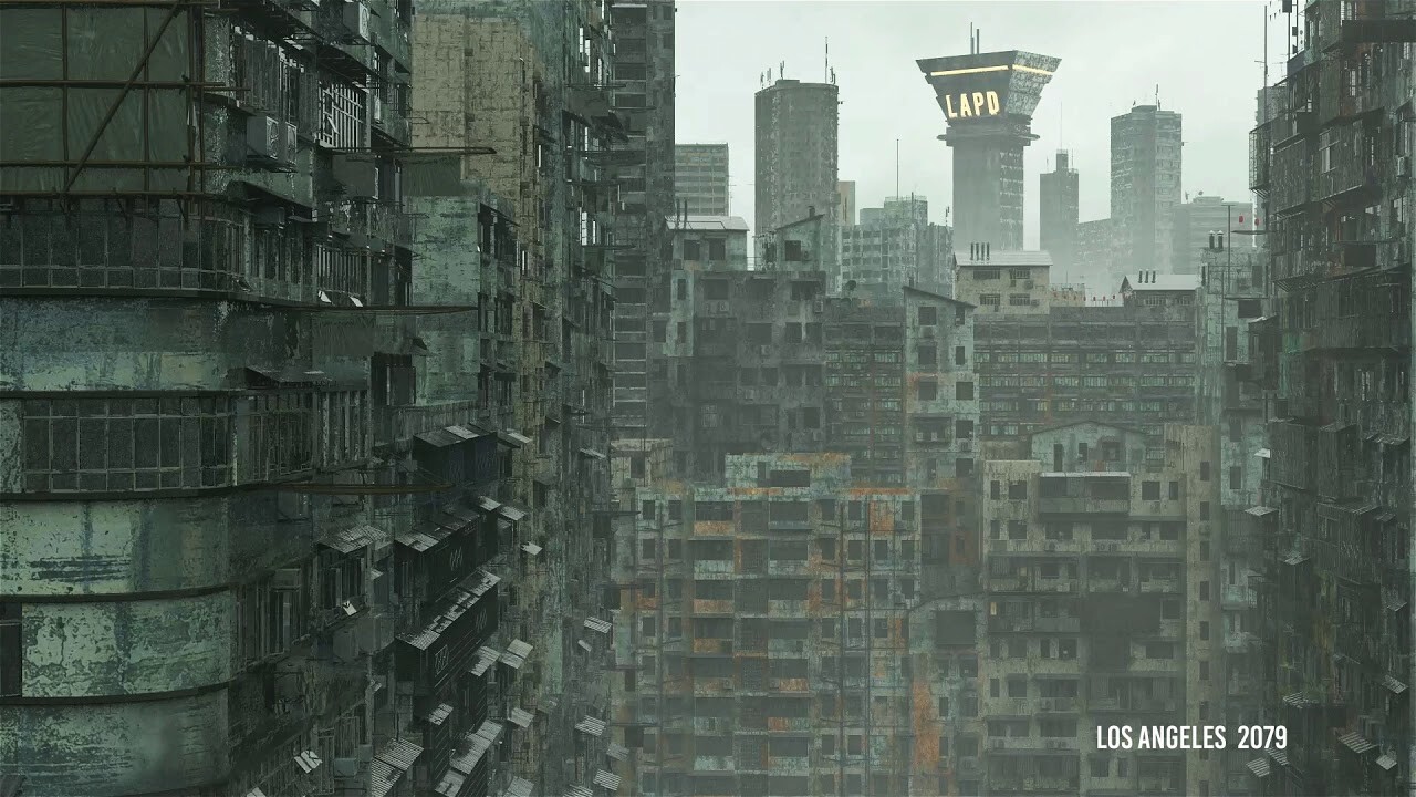 ArtStation - L.A.2079/Blade Runner style remastered