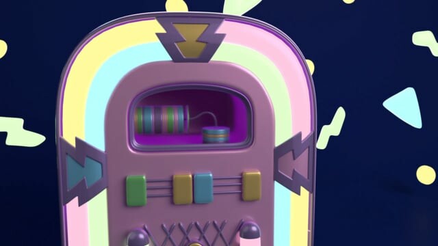 ArtStation - Dancing Jukebox