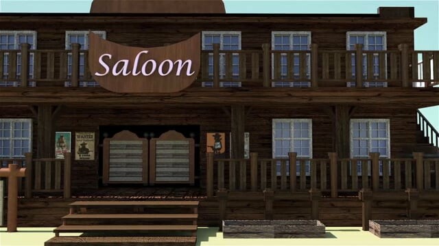 ArtStation - SALOON 3D