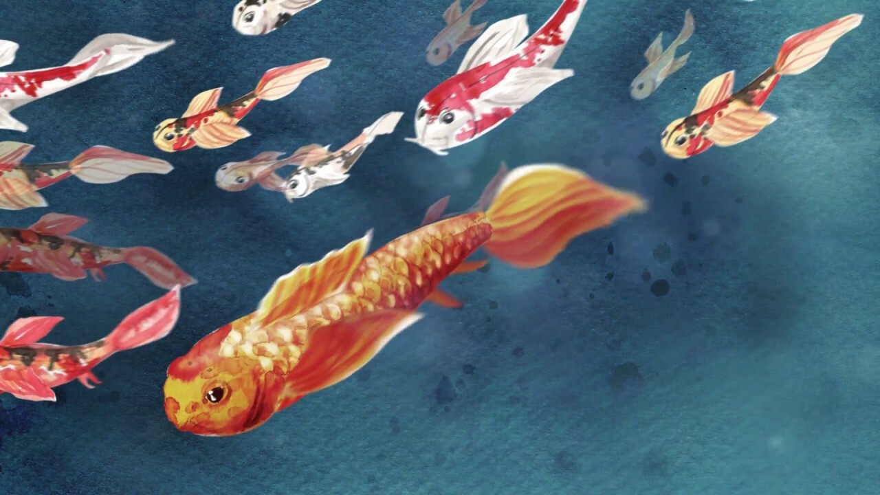 ArtStation - Illustrations for Marmalade Fish animation