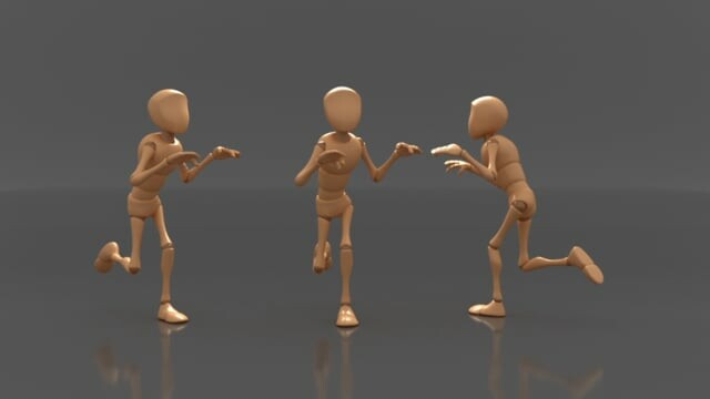 ArtStation - Exaggerated Run Cycle