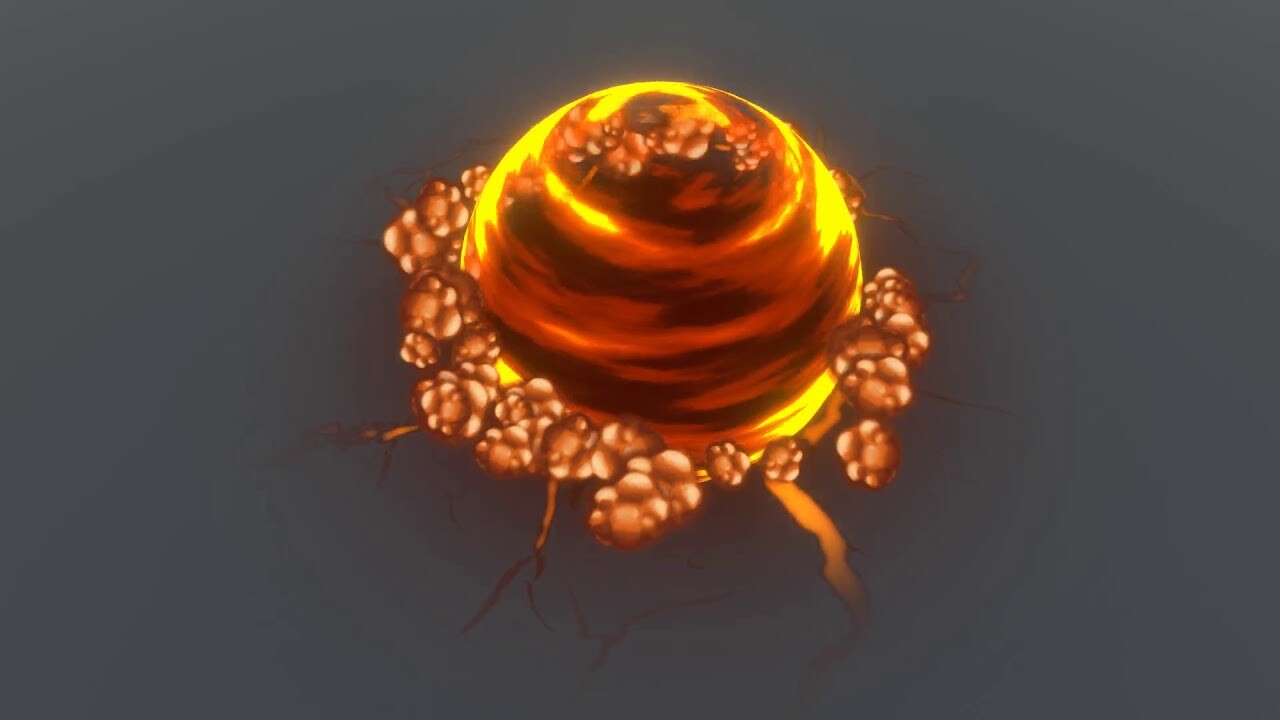 ArtStation - Cartoon Explosion Visual Effect