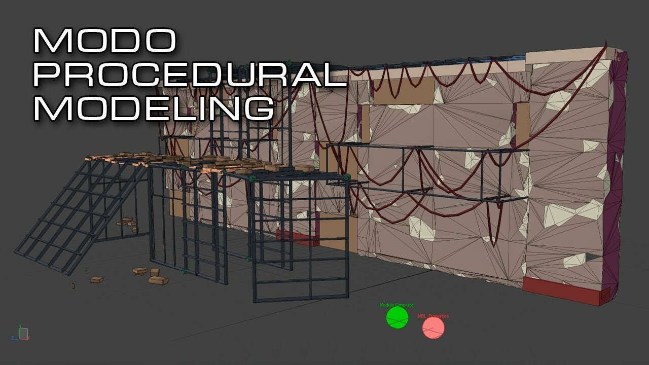 ArtStation - Architectural procedural modeling